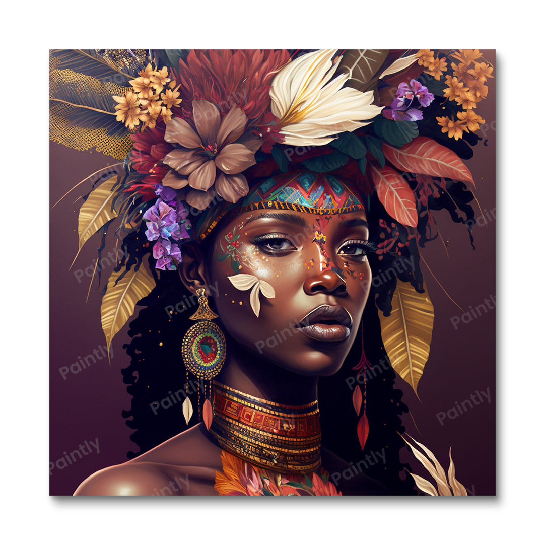 Melanin Queen V Paint by Numbers – PBN Haul
